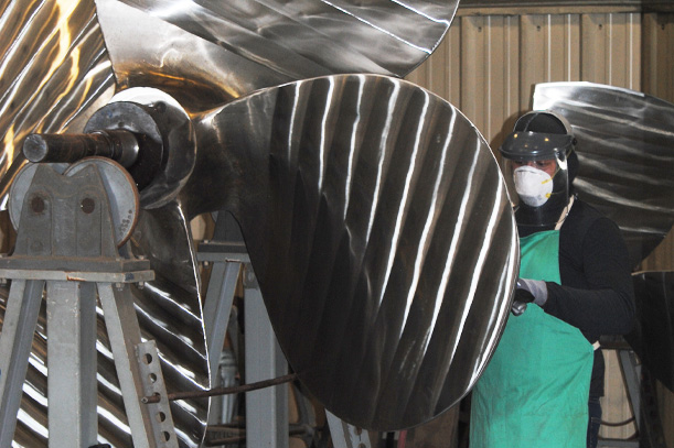 Repairing fixed pitch, variable pitch and control pitch propellers ...