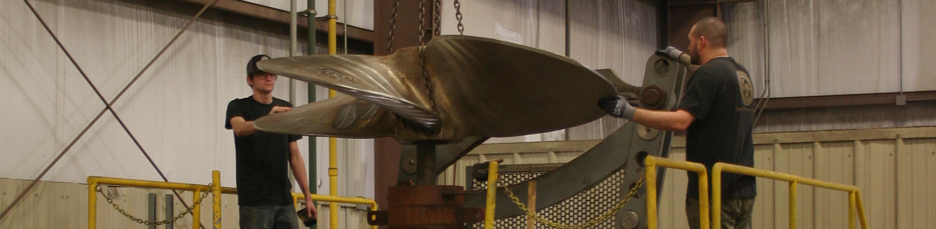 Repairing fixed pitch, variable pitch and control pitch propellers ...