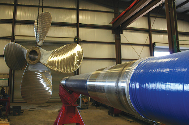 Michigan Cutlass Bearings rudder shafts custom machine shop – Houma ...